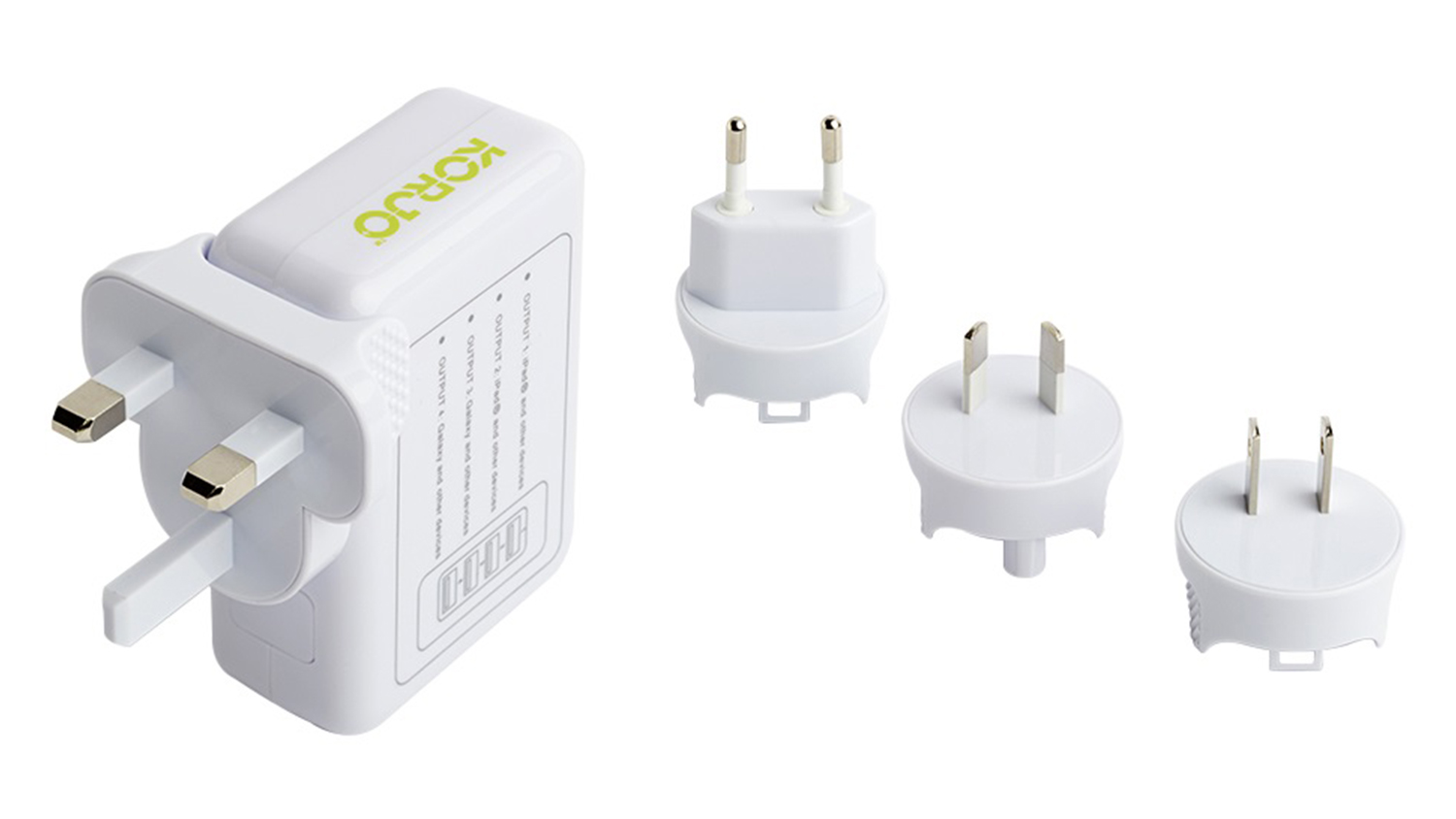 Korjo 4x USB + Global Multi Power Adapter | Harvey Norman New Zealand