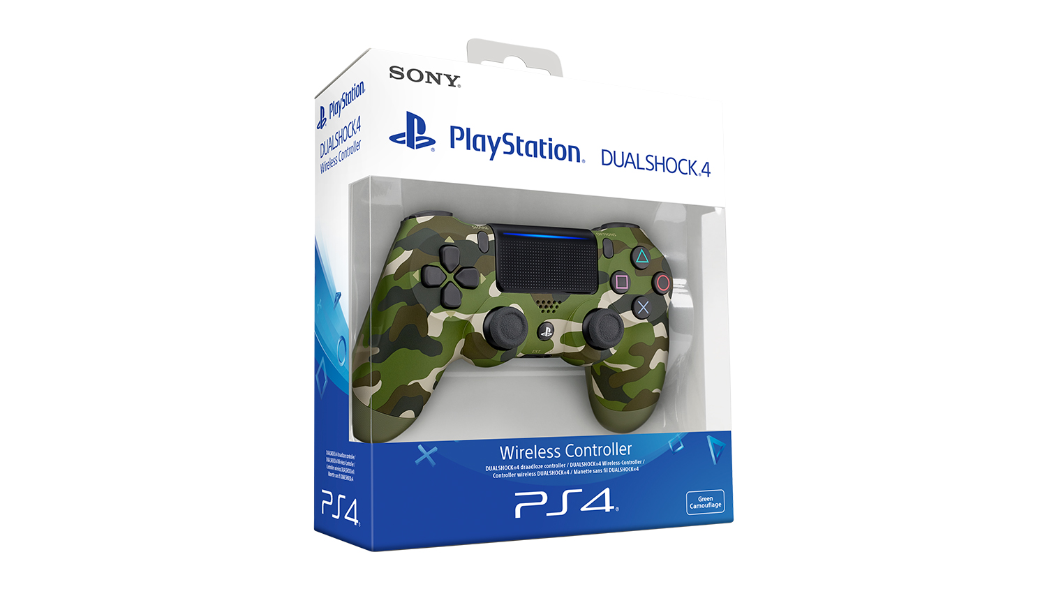 PS4 DUALSHOCK 4 Controller - Green Camo | Harvey Norman New Zealand