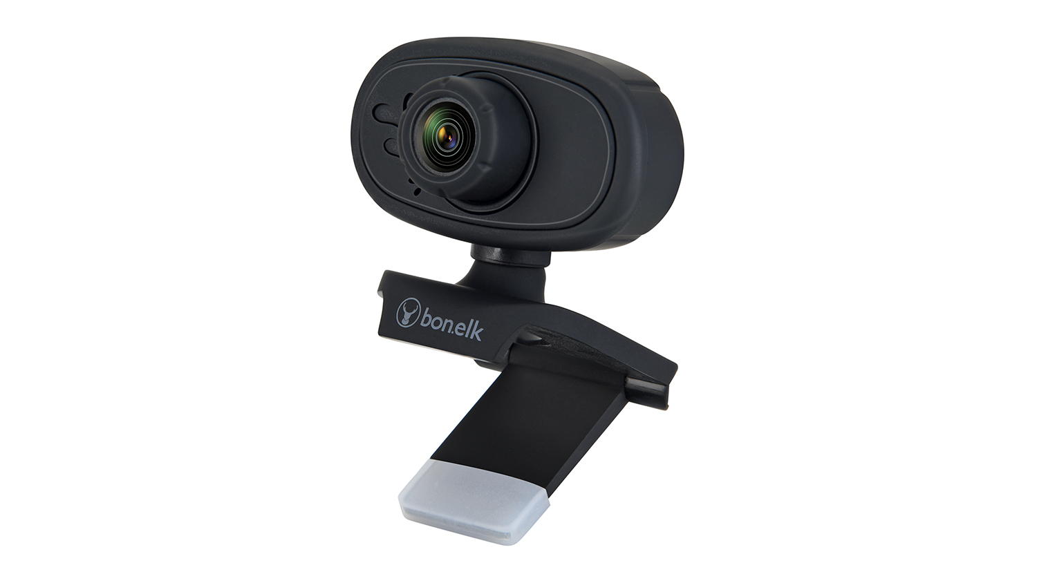 Bon.Elk Clip On 720p USB Webcam - Black | Harvey Norman New Zealand