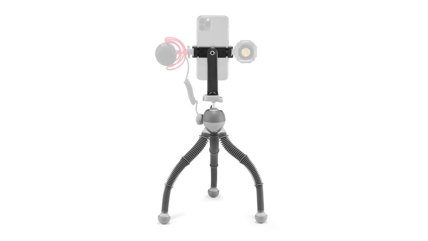Joby PodZilla Flexible Tripod Large Kit with Ball Head - Grey (JB01732 ...