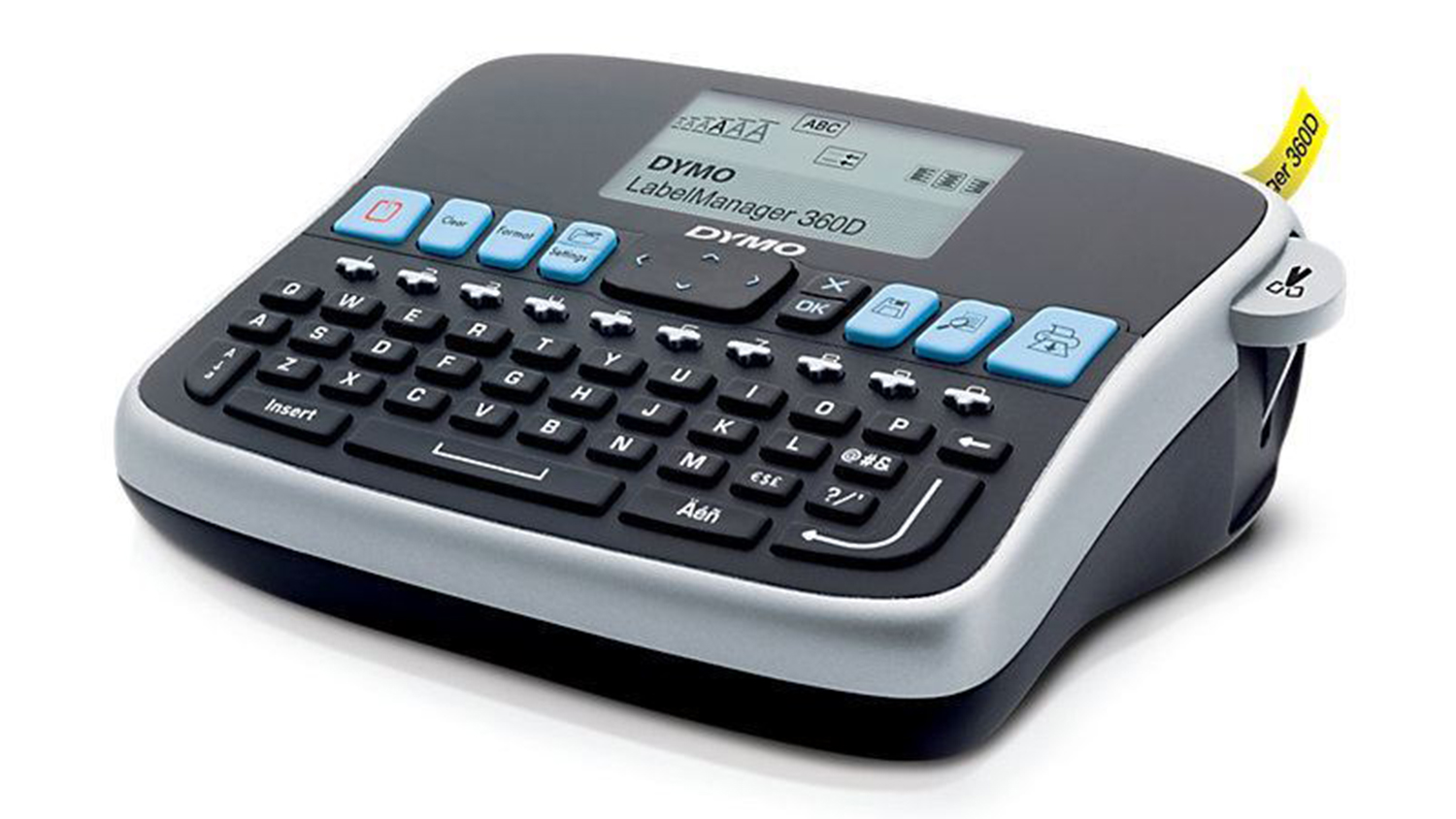 Dymo LabelManager 360D Rechargeable Hand-Held Label Maker | Harvey ...