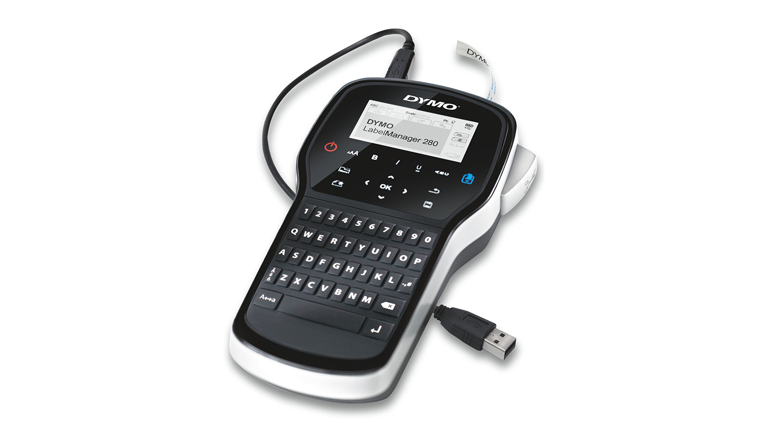 Dymo LabelManager 280 Rechargeable Portable Label Maker | Harvey Norman ...