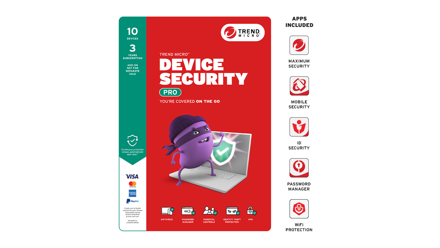 Trend Micro Device Security Pro - 10 Devices 36 Months | Harvey Norman ...