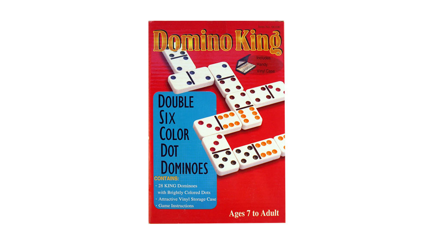Dominoes King Double - 6 Coloured | Harvey Norman New Zealand