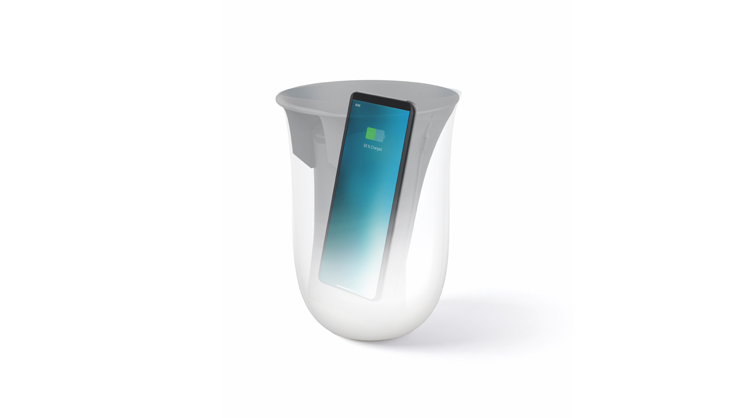 Lexon Oblio Wireless Charging Station - White | Harvey Norman New Zealand