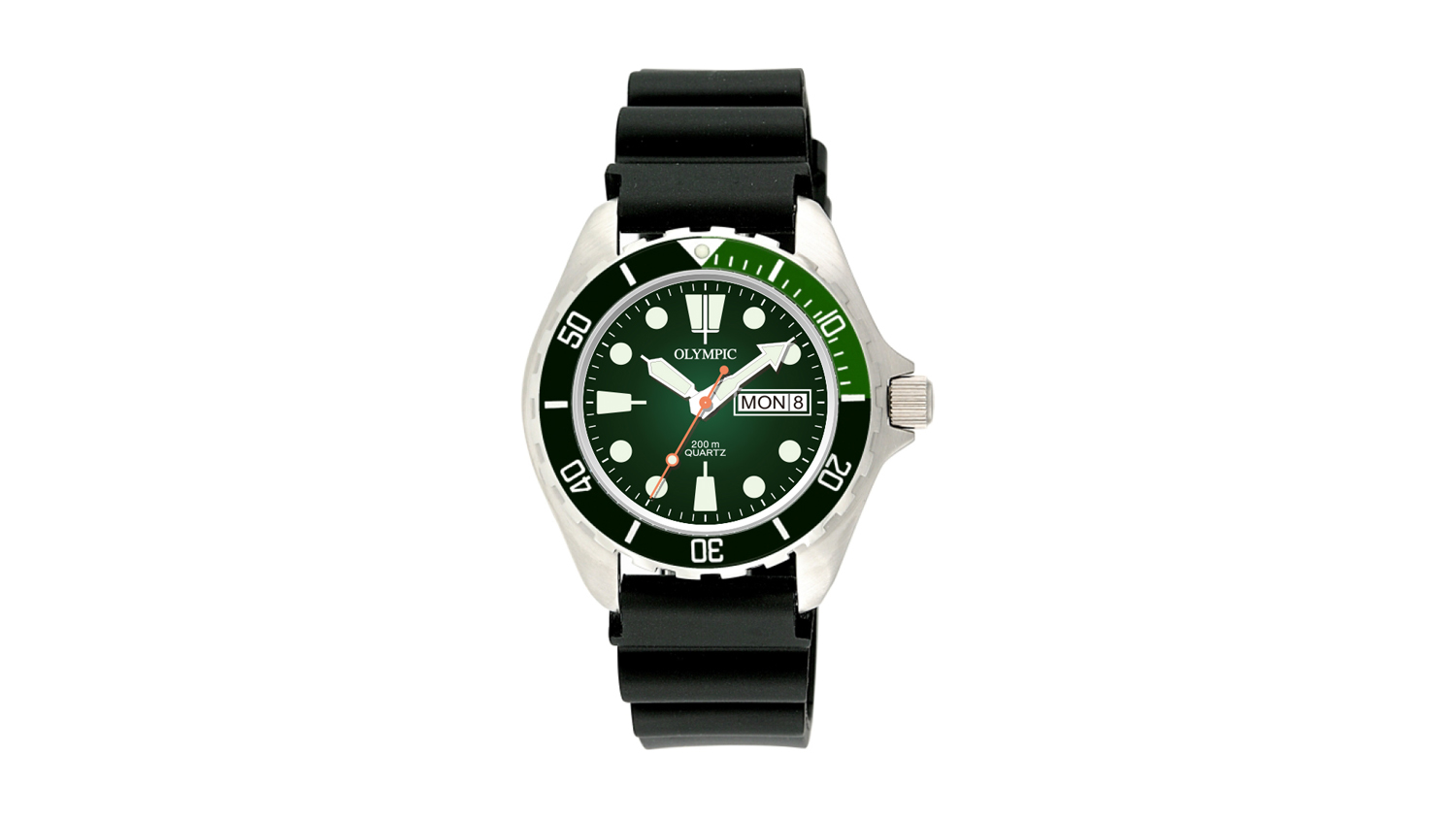 Olympic Classic Green Divers Watch | Harvey Norman New Zealand
