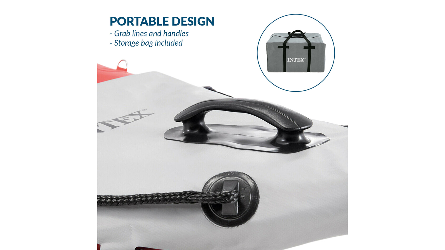 Intex Excursion Pro K2 2-Seater Inflatable Kayak | Harvey Norman New ...