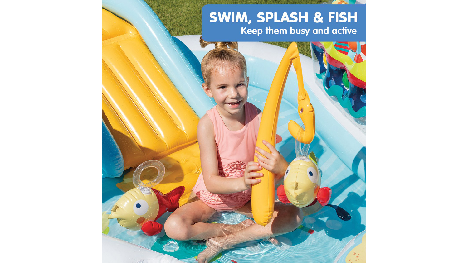 Intex Fishing Fun Play Centre Inflatable Kids Pool | Harvey Norman New ...