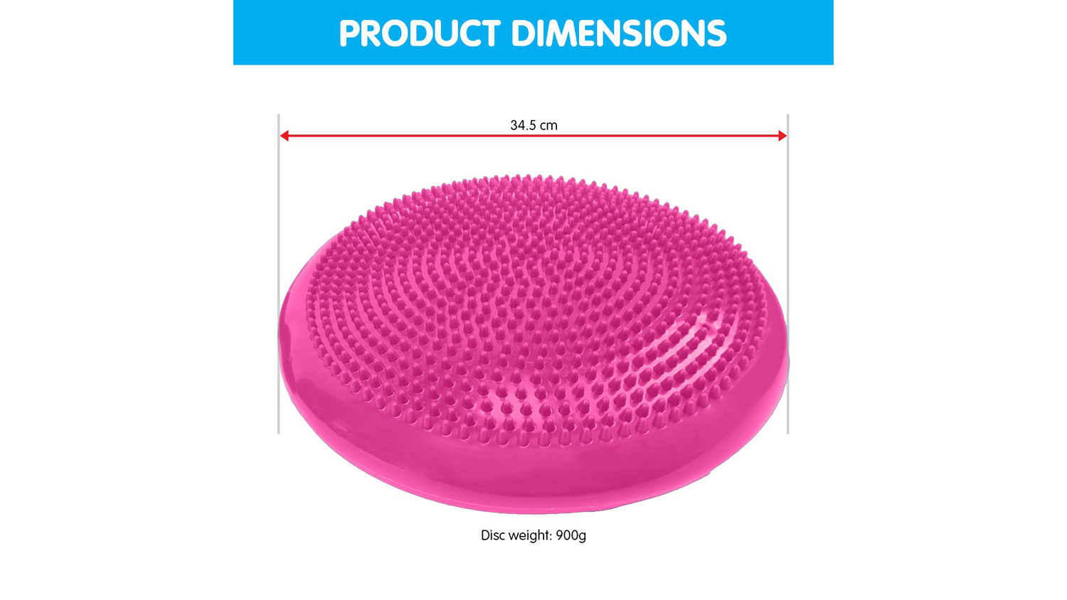 Powertrain Yoga Disc Balance Trainer - Pink | Harvey Norman New Zealand