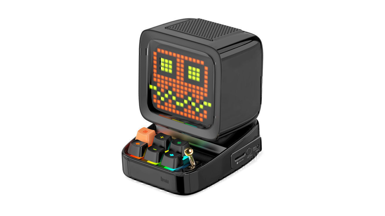 Divoom Ditoo Plus Bluetooth Speaker - Black | Harvey Norman New Zealand