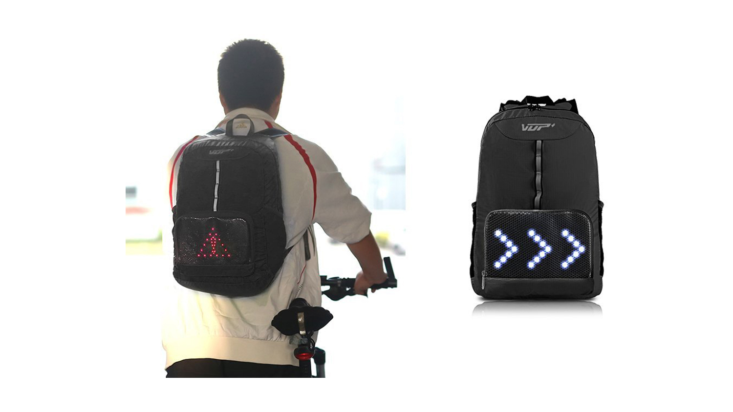 JCM Bike LED Indicator Backpack - Black | Harvey Norman New Zealand