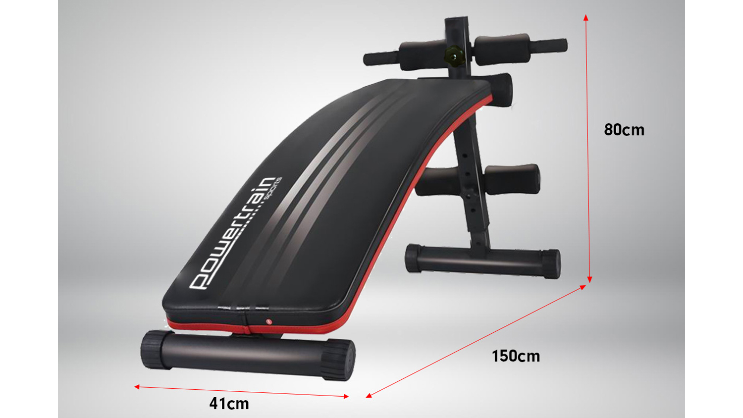 Powertrain Incline/Decline Ab Sit-Up Gym Bench | Harvey Norman New Zealand