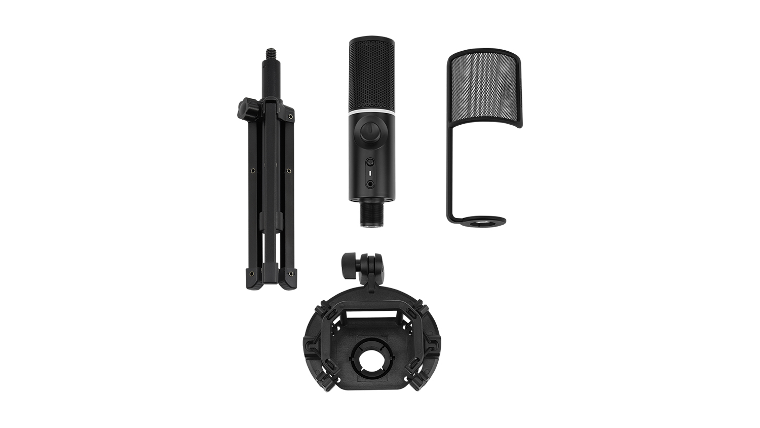 Streamplify Mic-48 RGB USB-C Microphone with Tripod | Harvey Norman New ...