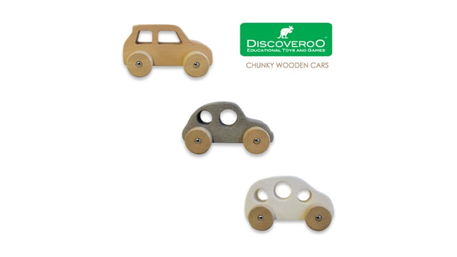 Discoveroo Chunky Car - Grey | Harvey Norman New Zealand