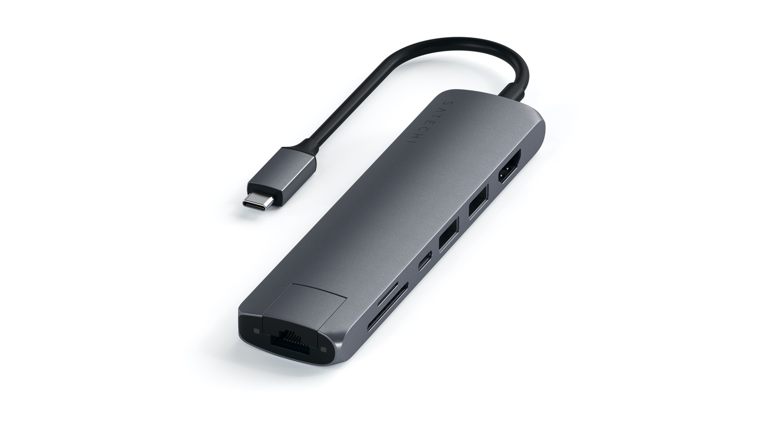 Satechi USB-C Slim Multiport Adapter V3 | Harvey Norman New Zealand