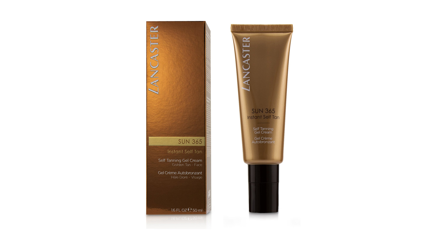 Lancaster Sun 365 Instant Self Tan Self Tanning Gel Cream (Golden Tan ...