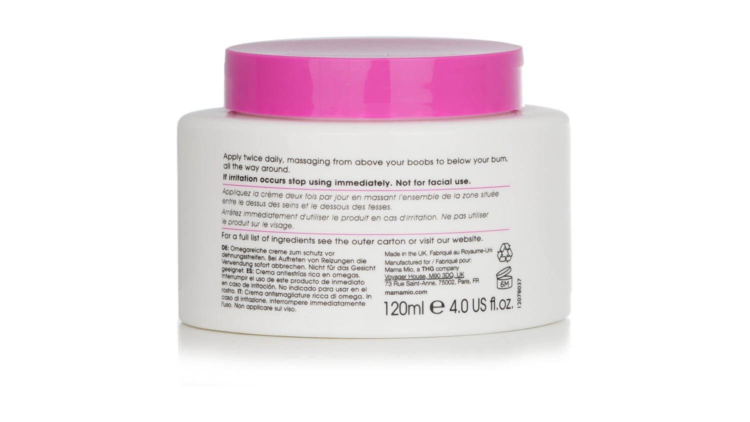 The Tummy Rub Butter Fragrance Free 120ml4oz Harvey Norman New Zealand