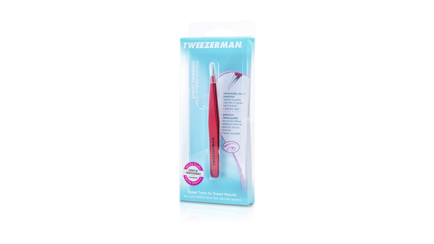 Tweezerman Point Tweezer - Signature Red | Harvey Norman New Zealand