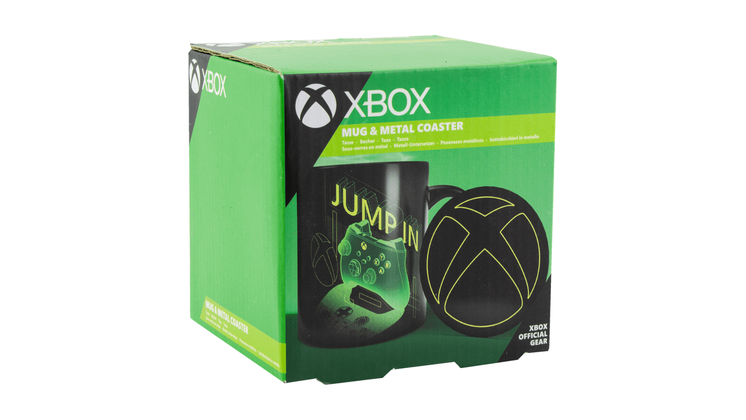 Paladone Xbox Mug with Metal Coaster | Harvey Norman New Zealand