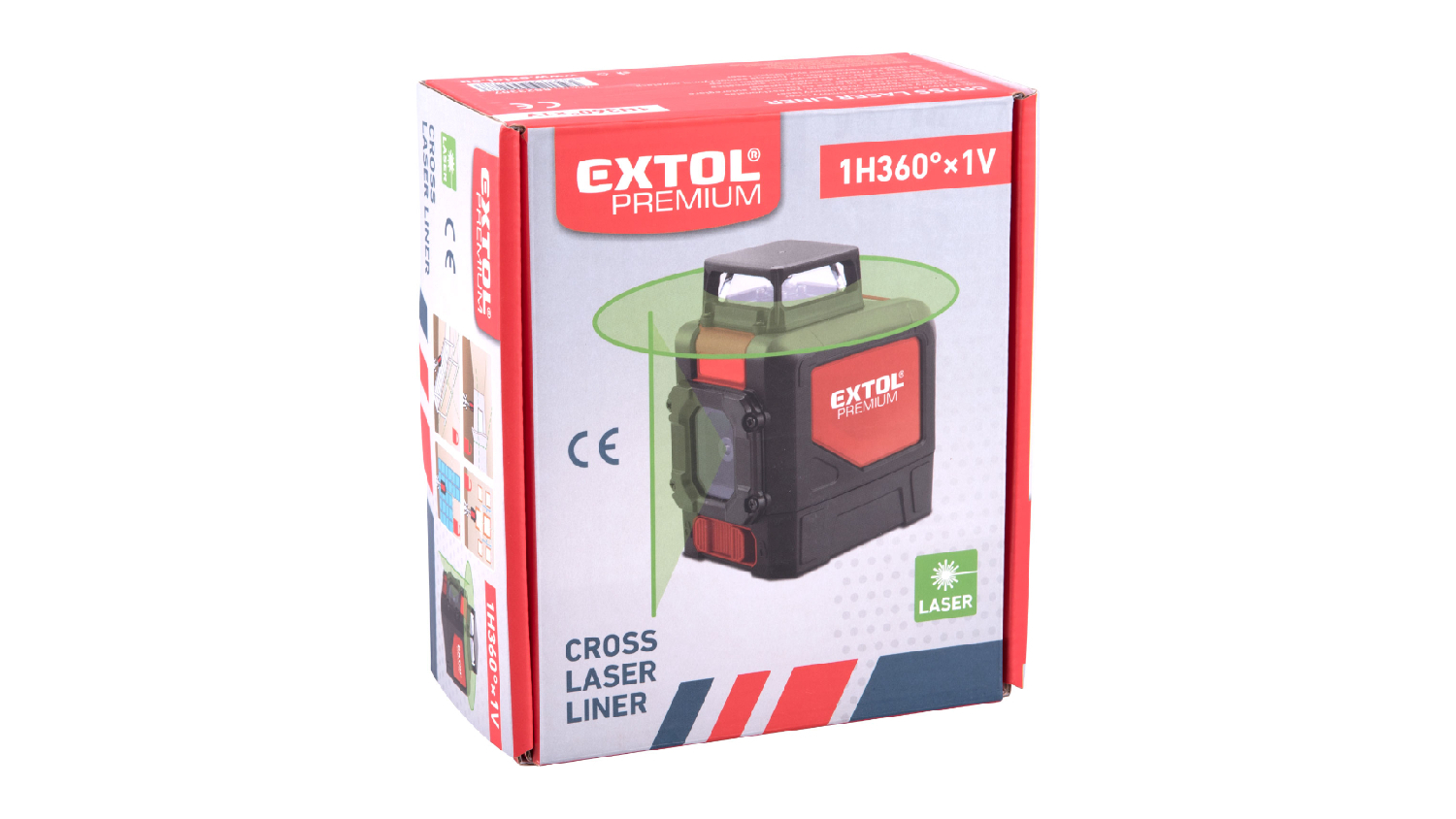 Extol Cross Beam Laser Level | Harvey Norman New Zealand