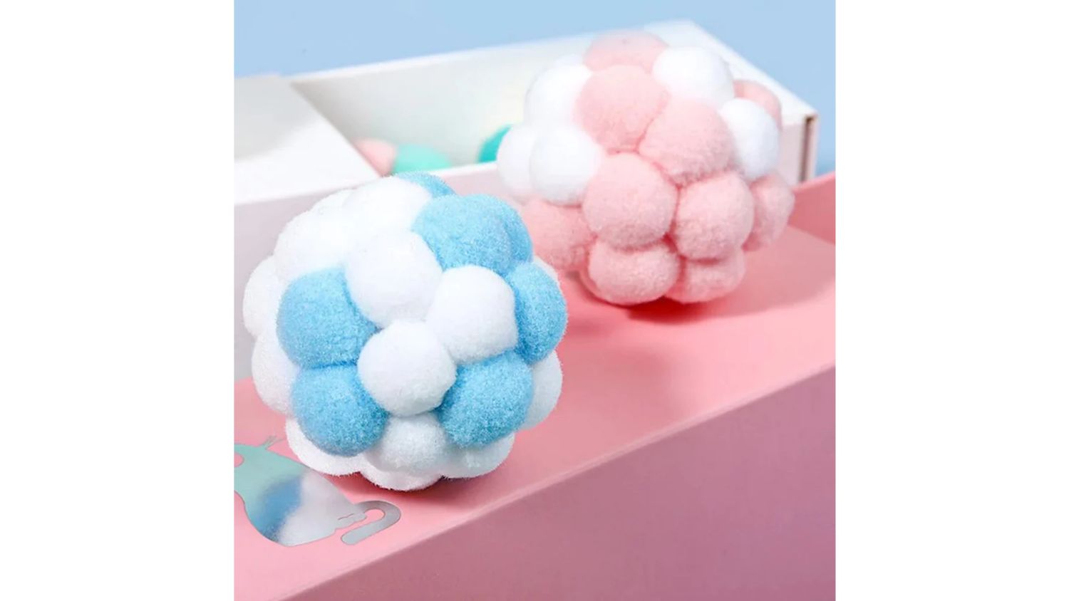Fluff n' Stuff Pompom Ball Set 3pcs. | Harvey Norman New Zealand