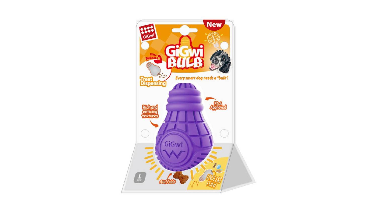 GiGwi Treat Dispensing Bulb - Large | Harvey Norman New Zealand