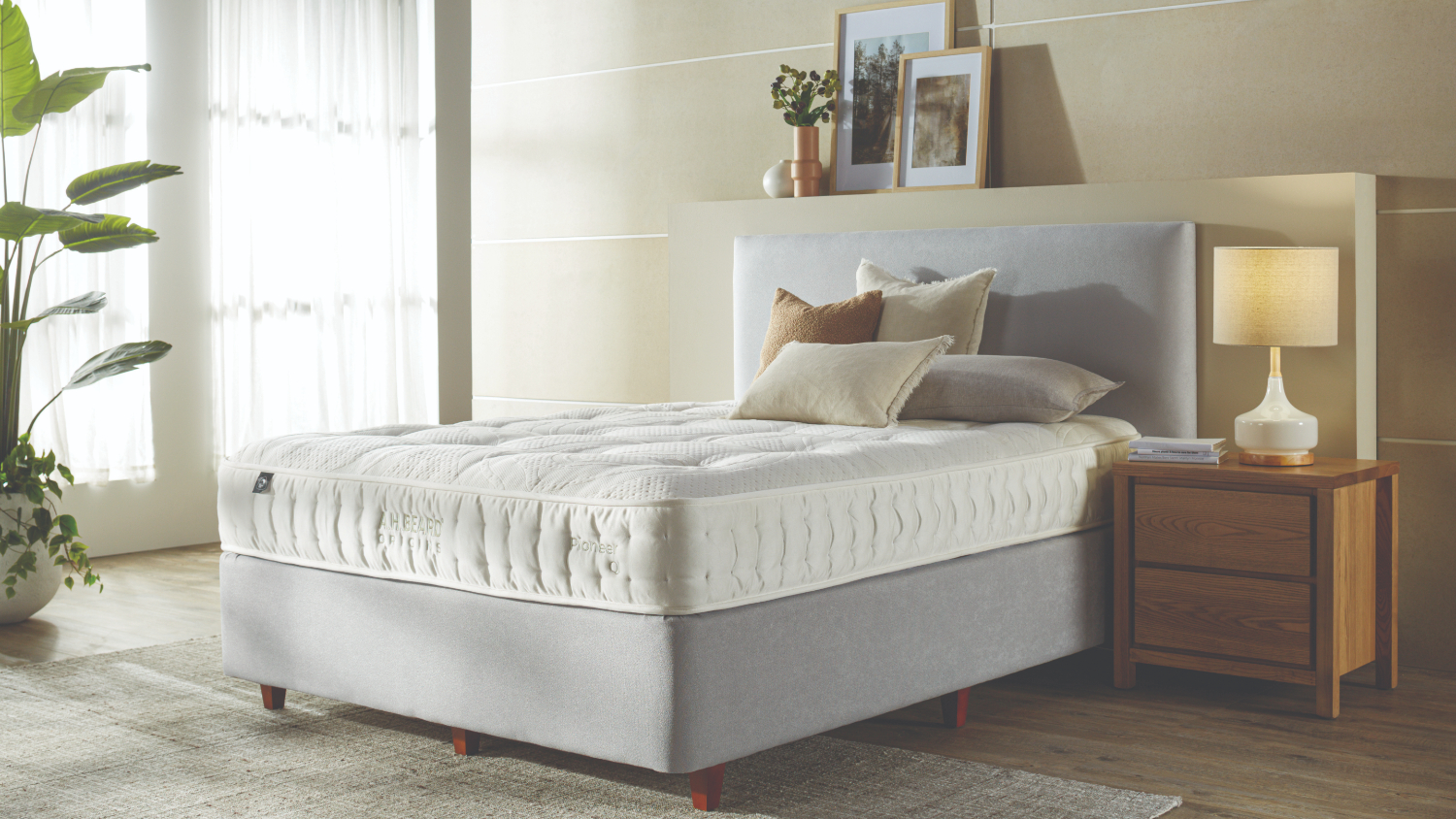 Origins Pioneer QI Medium Extra Long Single Mattress by A.H. Beard ...