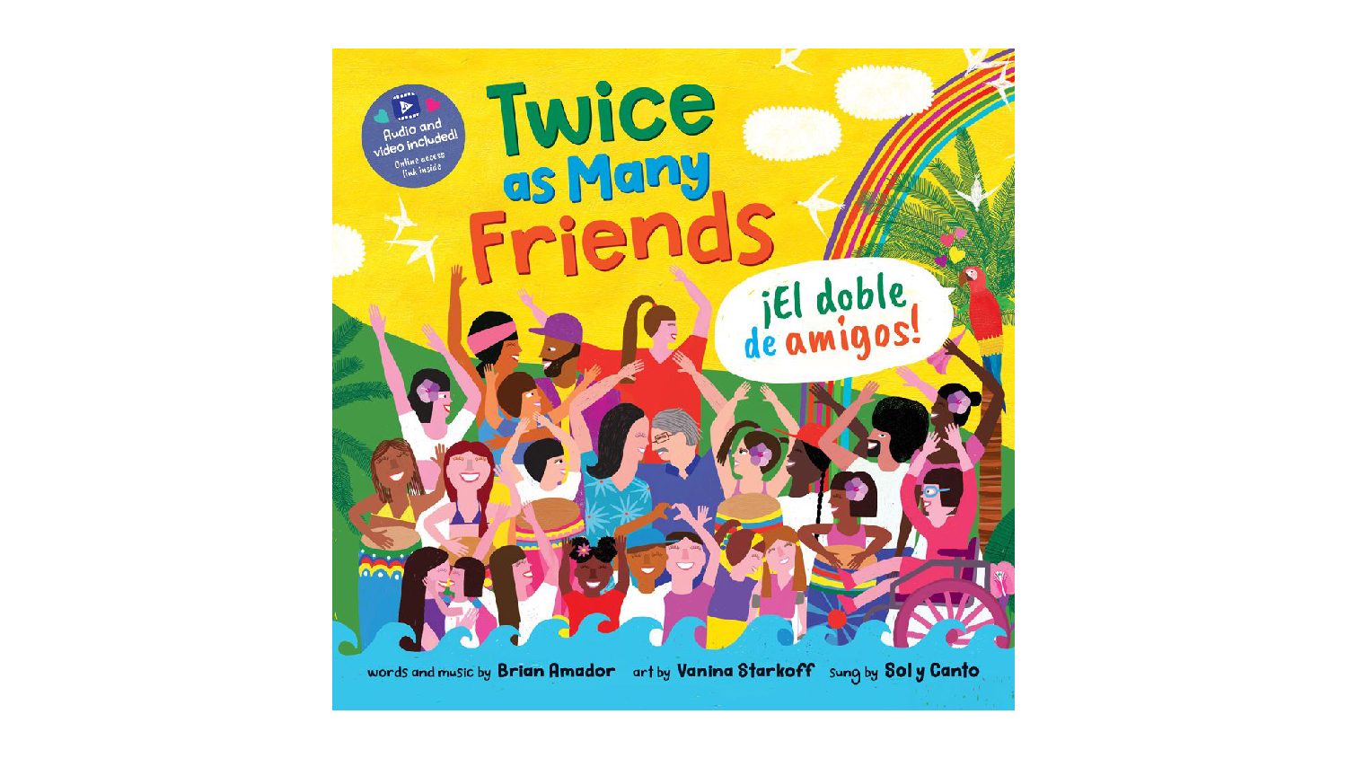 Children's Bilingual Picture Book - Twice As Many Friends / El Doble De ...