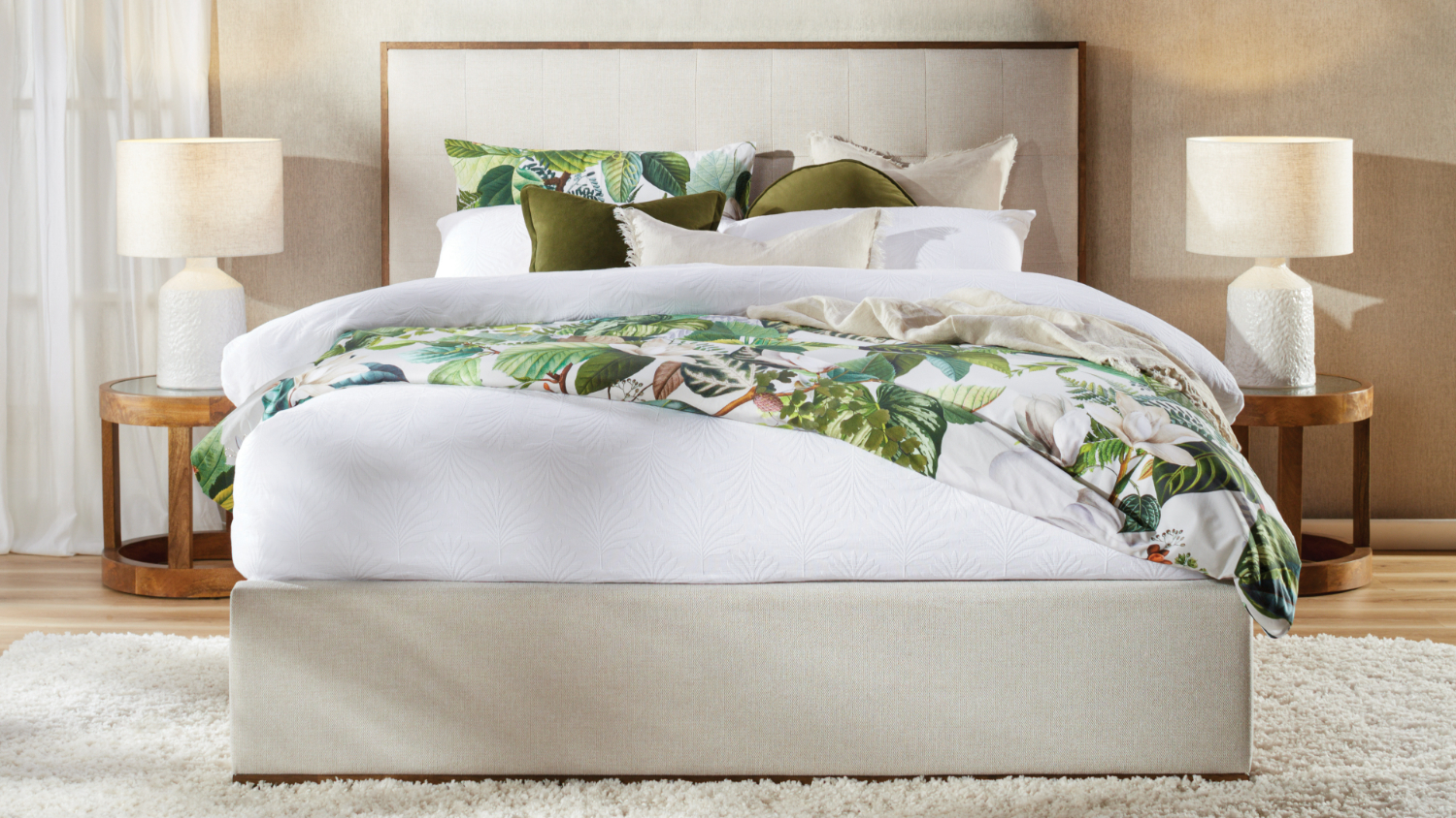 Harvey norman super king bed frame store
