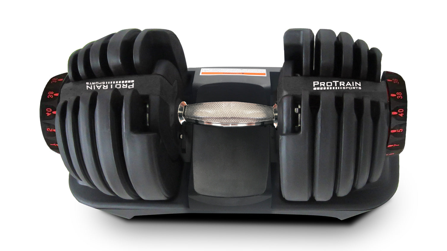 PROTRAIN Adjustable Dumbbell 5-40kg - Black | Harvey Norman New Zealand