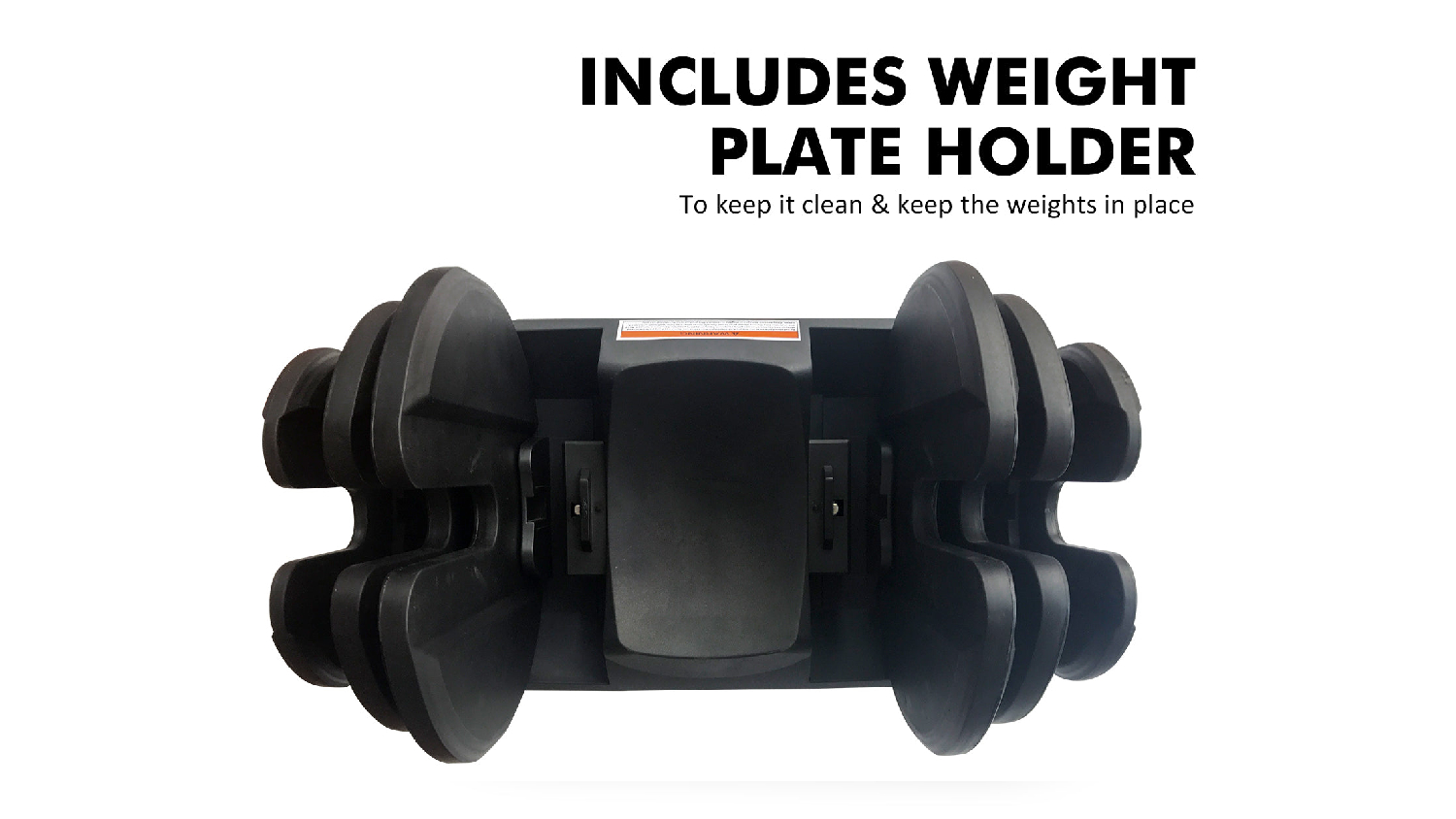 PROTRAIN Adjustable Dumbbell 5-40kg - Black | Harvey Norman New Zealand