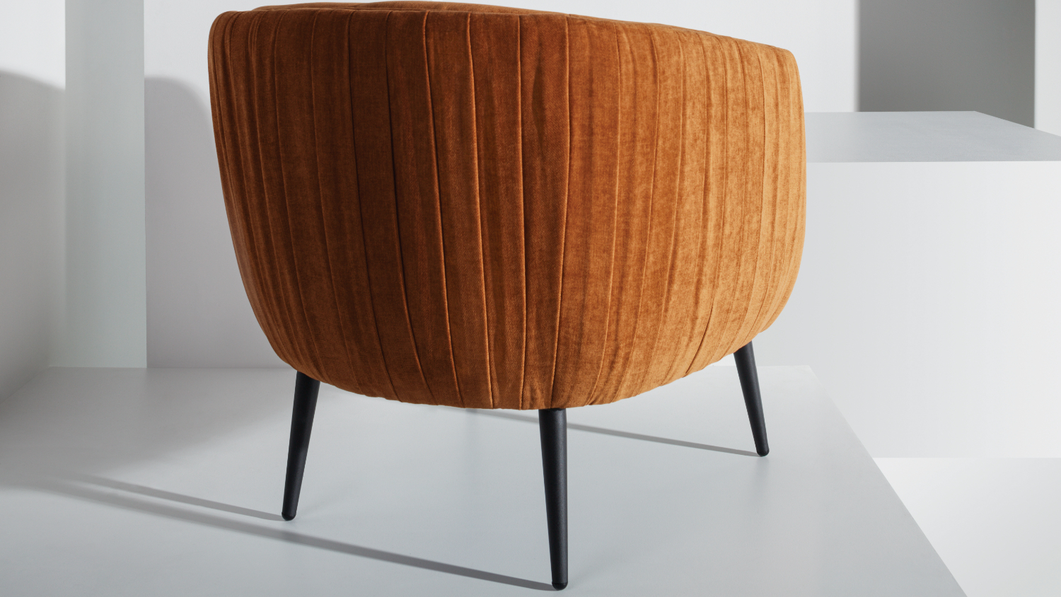 Cilla Tub Chair - Rust | Harvey Norman New Zealand