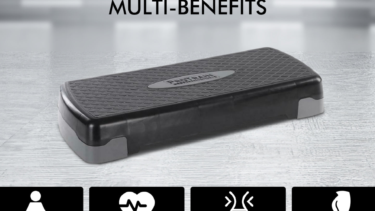 PROTRAIN 2 Step Aerobic Step Bench | Harvey Norman New Zealand