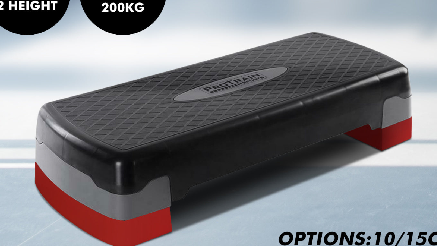 PROTRAIN 2 Step Aerobic Step Bench | Harvey Norman New Zealand