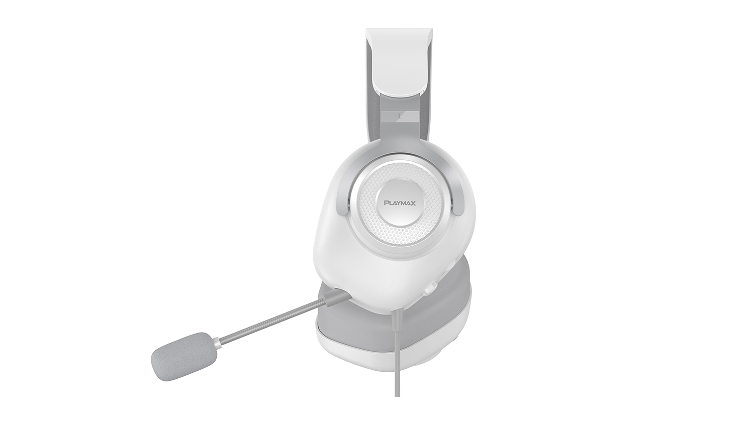 Playmax MX1 Pro Wired Over-Ear Gaming Headset - White | Harvey Norman ...