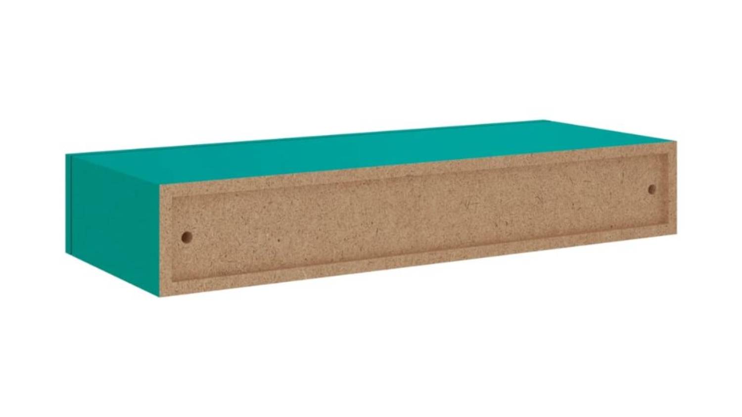 NNEVL Wall Mounted Shelf Drawer 60 x 23.5 x 10cm - Blue | Harvey Norman ...