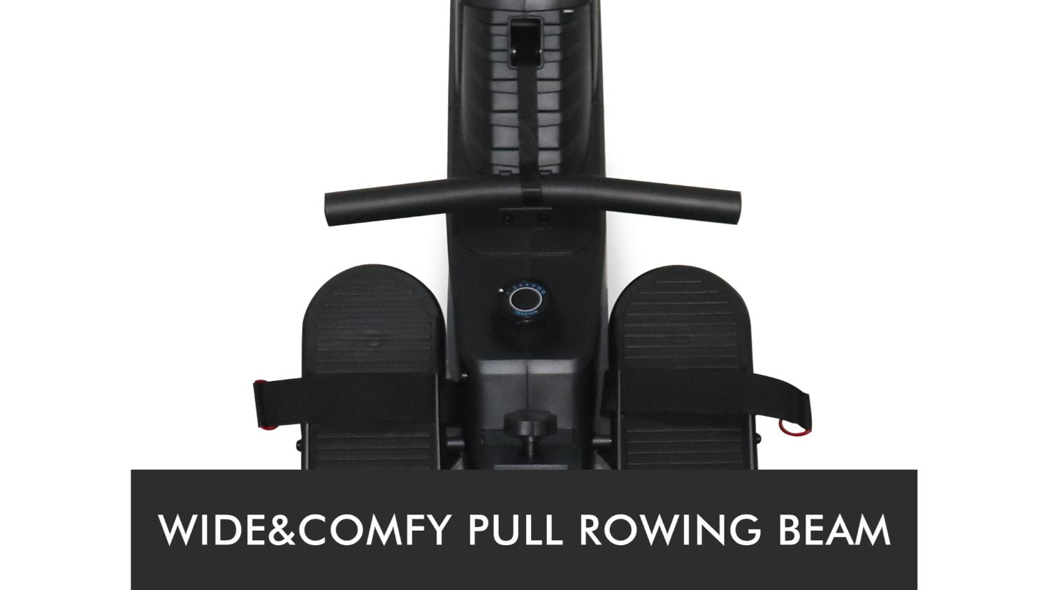 PROTRAIN Air + Magnet Resistance Rowing Machine - Black | Harvey Norman ...