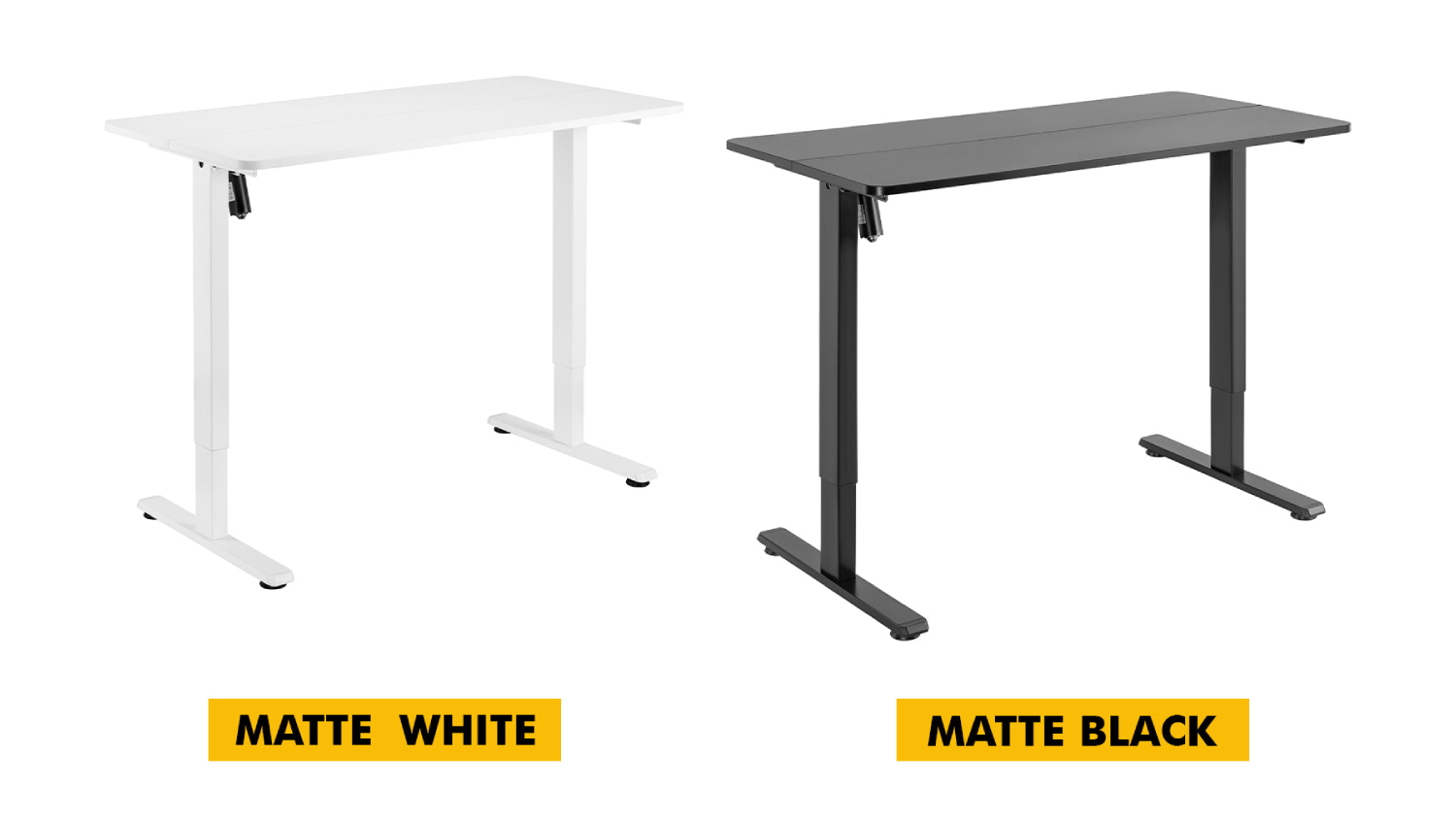 TSB Living Height Adjustable Desk - Black | Harvey Norman New Zealand