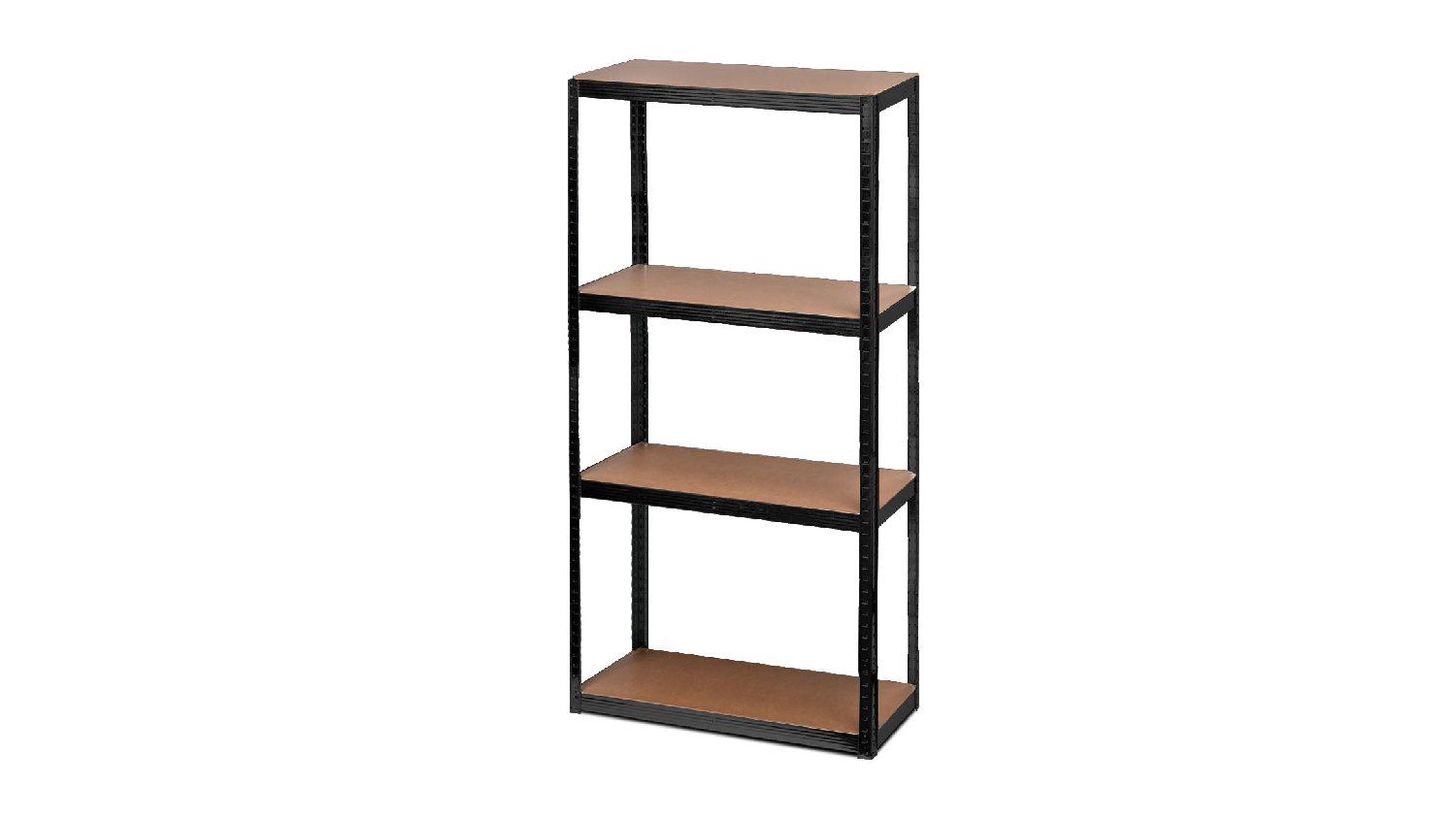 TSB Living 4 Tier Boltless Shelf - Black | Harvey Norman New Zealand