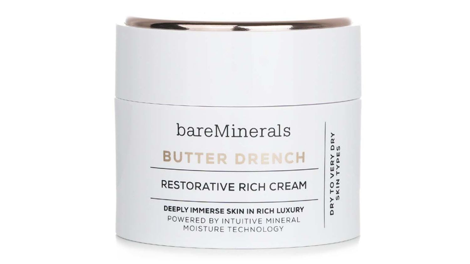 BareMinerals Butter Drench Restorative Rich Cream - Dry To Very Dry ...