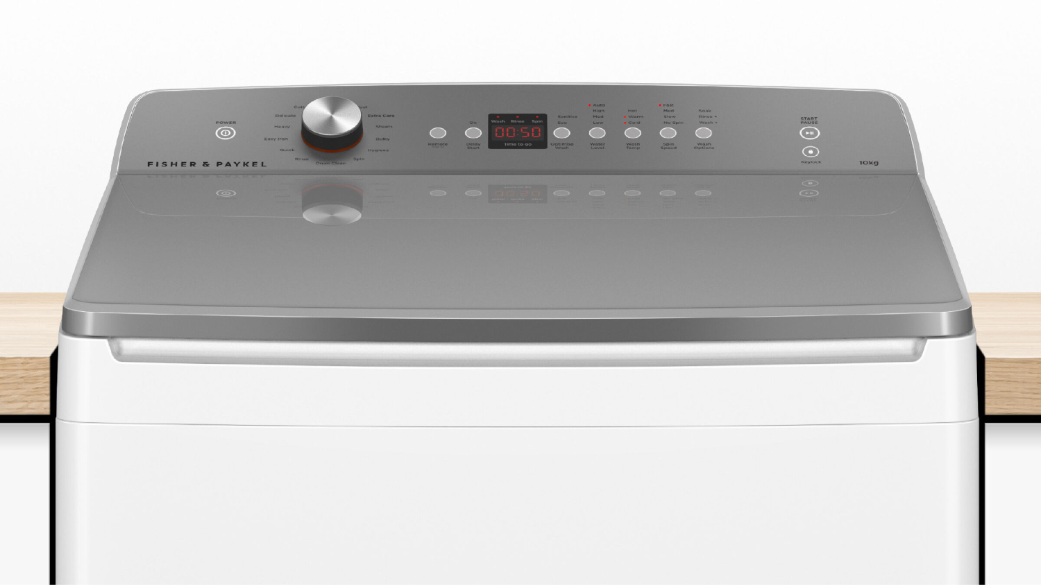Fisher and paykel washing machine top loader store