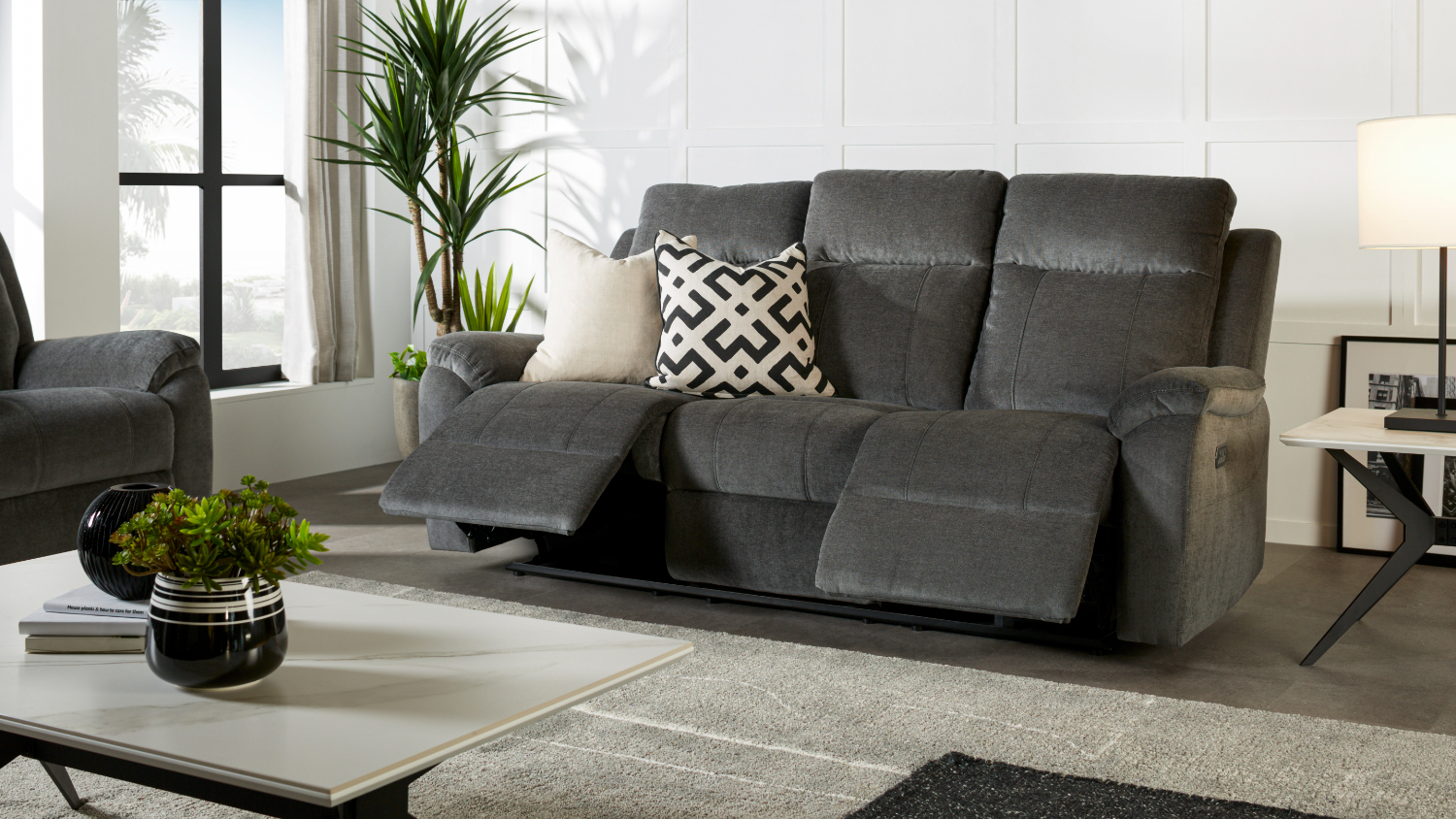 Harveys maurizio 3 seater sofa store