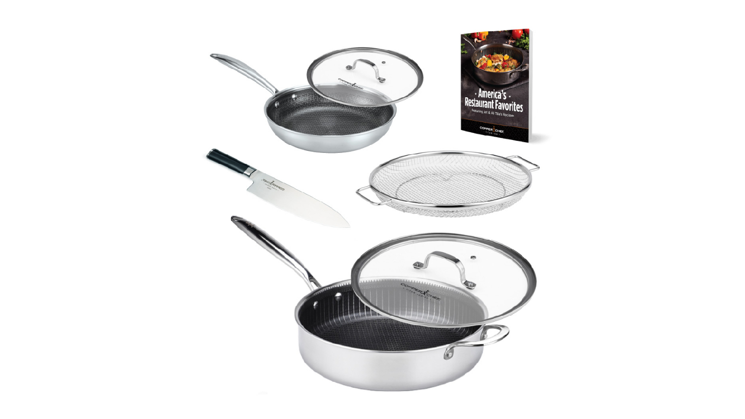 As Seen On TV Copper Chef Titan Pan - Stainless Steel | Harvey Norman ...