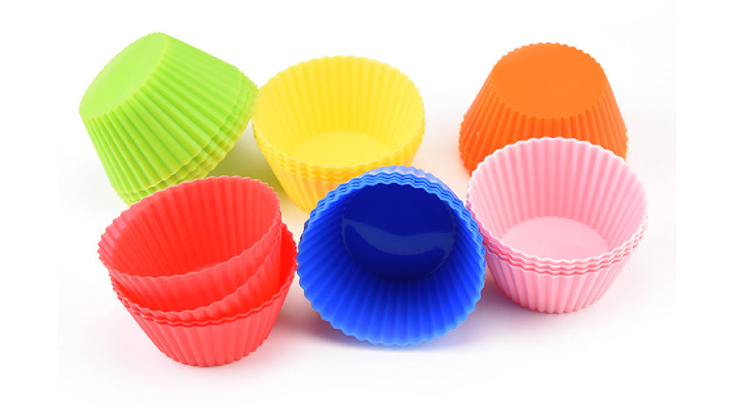 Kmall Silicone Cupcake Wrappers 24pcs. - Multicoloured | Harvey Norman ...