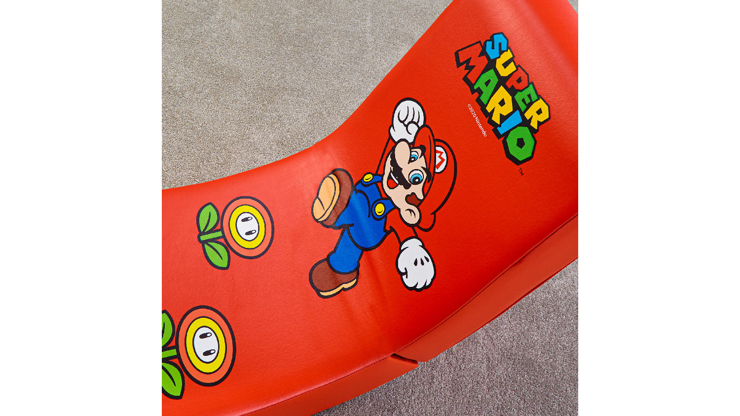 X Rocker Pose Licensed Floor Rocker Chair - Mario | Harvey Norman New ...