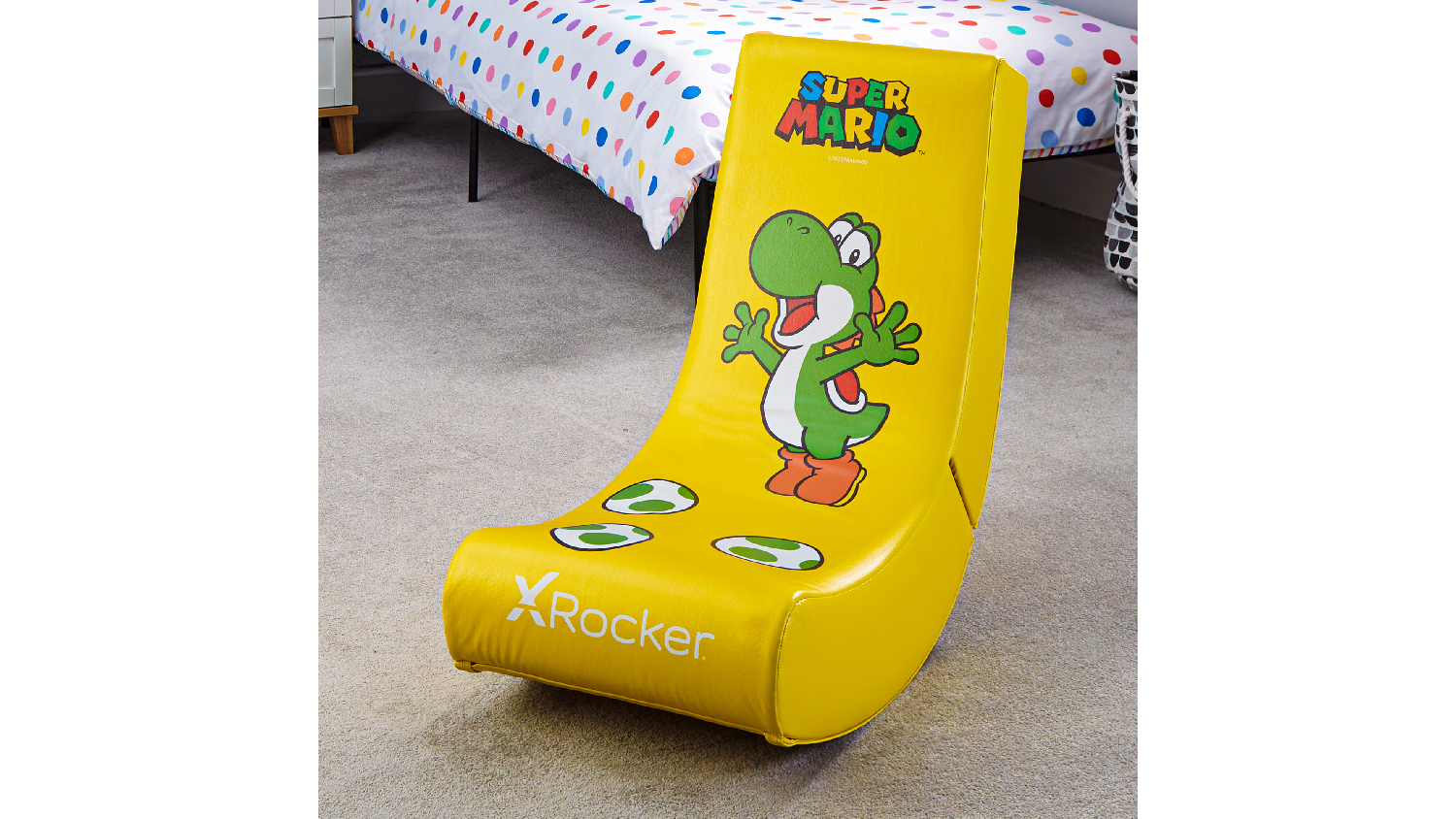 X Rocker Pose Licensed Floor Rocker Chair - Yoshi | Harvey Norman New ...