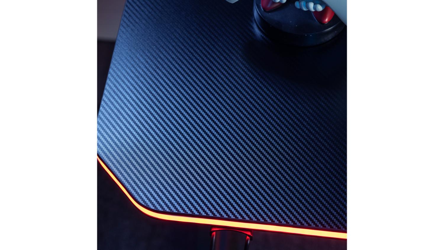 X Rocker Pulsar RGB Gaming Desk with NeoMotion LED Lighting 140cm with ...