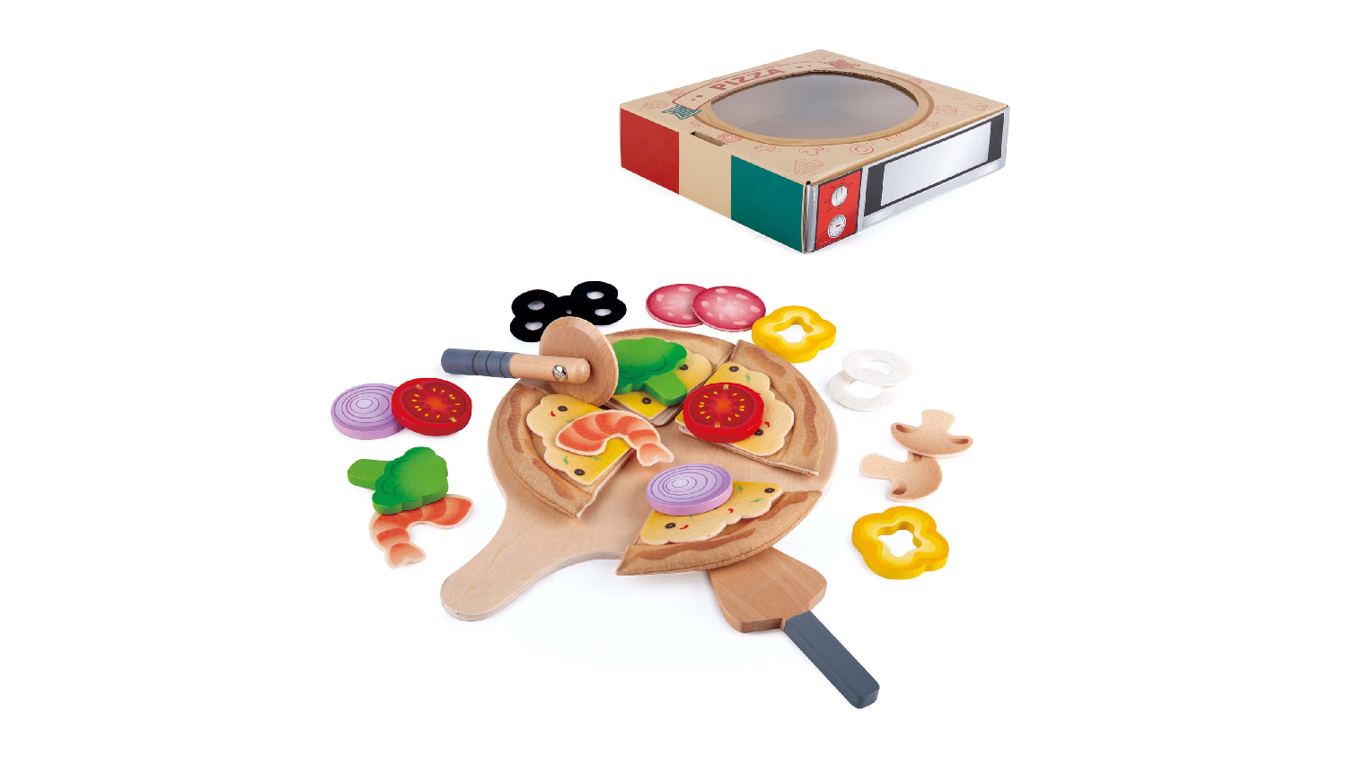 Hape Play Food Set - Perfect Pizza | Harvey Norman New Zealand