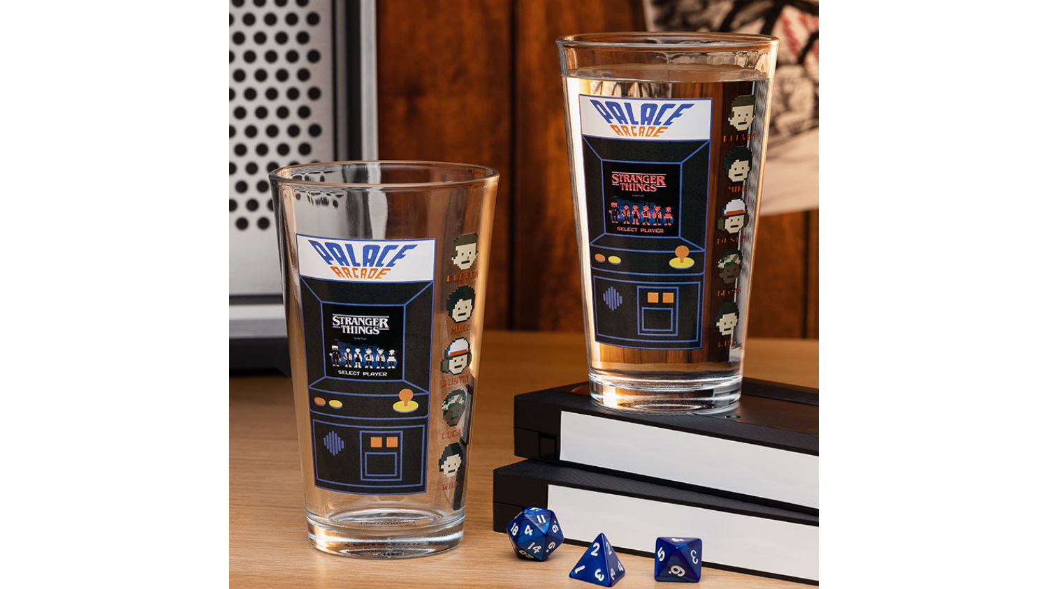 Paladone Themed Temperature-Reactive Drinking Glass - Stranger Things ...