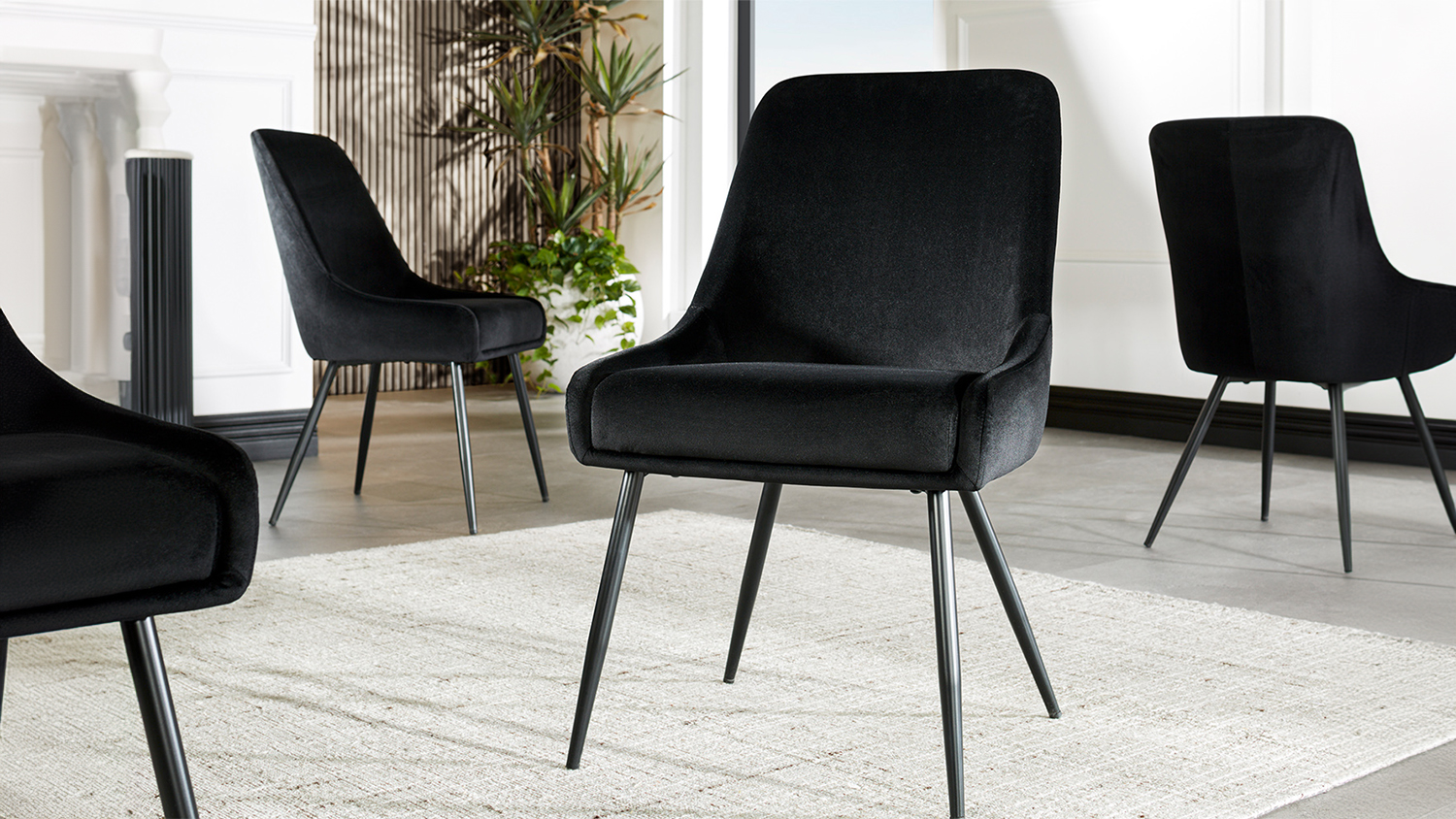 Harvey norman black dining chairs store